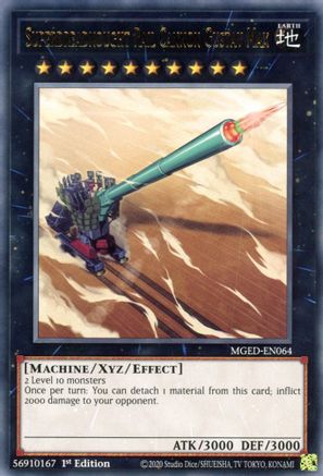 Superdreadnought Rail Cannon Gustav Max - Maximum Gold: El Dorado - YuGiOh