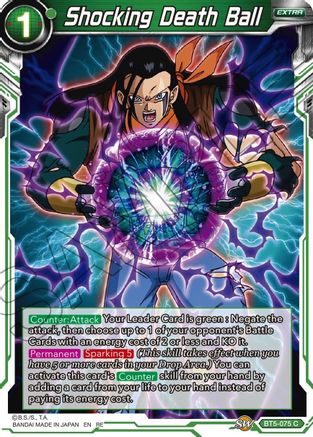 Shocking Death Ball - Mythic Booster - Dragon Ball Super: Masters