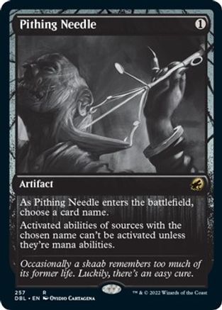 Pithing Needle - Innistrad: Double Feature - Magic: The Gathering