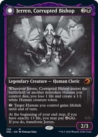 Jerren, Corrupted Bishop - Innistrad: Double Feature - Magic: The Gathering