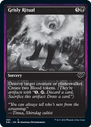 Grisly Ritual - Innistrad: Double Feature - Magic: The Gathering