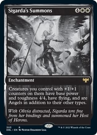 Sigarda's Summons - Innistrad: Double Feature - Magic: The Gathering