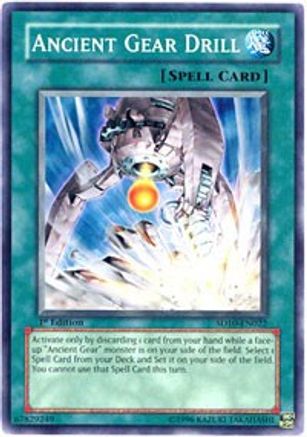 Ancient Gear Drill - Structure Deck: Machine Re-Volt - YuGiOh