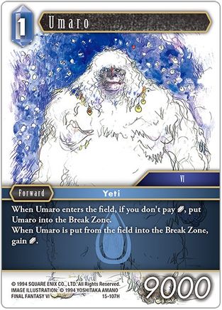 Umaro - Crystal Dominion - Final Fantasy TCG