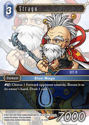 Strago - Crystal Dominion - Final Fantasy TCG