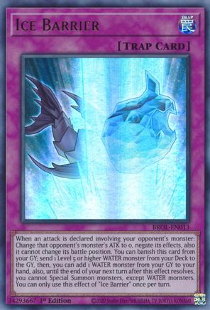 Ice Barrier - Brothers of Legend - YuGiOh
