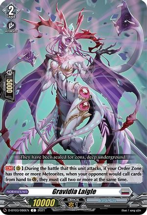 Gravidia Laigle - Advance of Intertwined Stars - Cardfight Vanguard