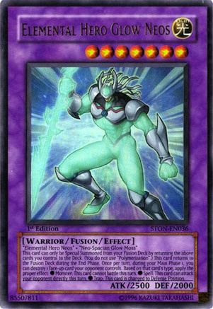 Elemental Hero Glow Neos - Strike of Neos - YuGiOh