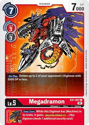 Megadramon - Classic Collection - Digimon Card Game
