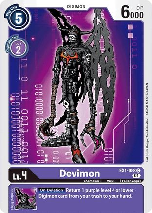Devimon - Classic Collection - Digimon Card Game