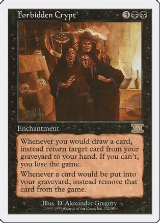 Forbidden Crypt - Classic Sixth Edition - Magic: The Gathering