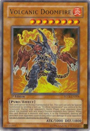Volcanic Doomfire - Force of the Breaker - YuGiOh