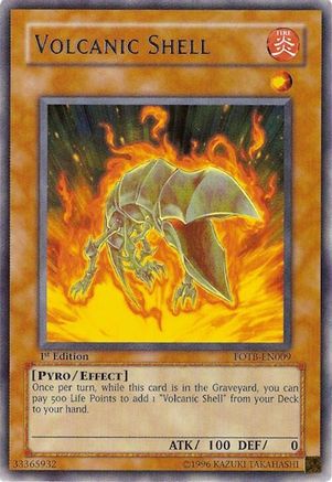 Volcanic Shell - Force of the Breaker - YuGiOh