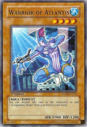 Warrior of Atlantis - Force of the Breaker - YuGiOh