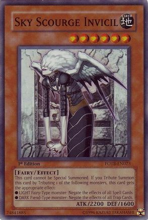Sky Scourge Invicil - Force of the Breaker - YuGiOh