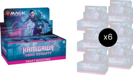 Kamigawa: Neon Dynasty - Draft Booster Box Case - Kamigawa: Neon ...