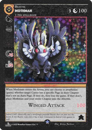Mothman - Sample Cards - MetaZoo