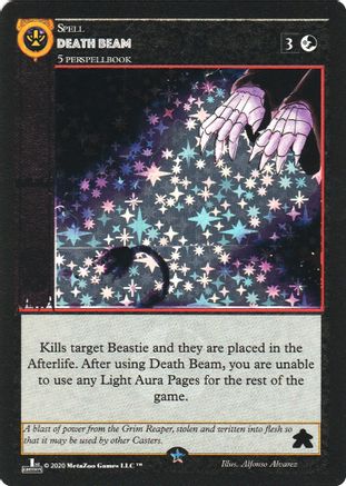 Death Beam - Sample Cards - MetaZoo