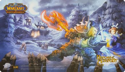 World of Warcraft: Heroes of Azeroth Playmat - Upper Deck Playmats ...