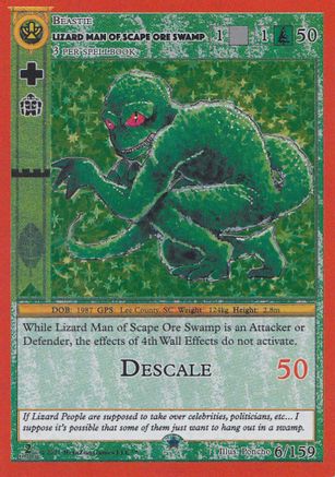 Lizard Man Of Scape Ore Swamp - Cryptid Nation: Second Edition - MetaZoo