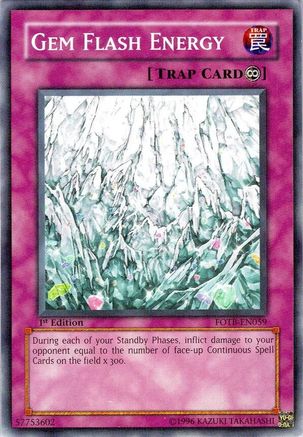 Gem Flash Energy - Force of the Breaker - YuGiOh