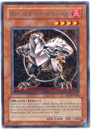 Horus the Black Flame Dragon LV4 - Dark Revelation Volume 3 - YuGiOh