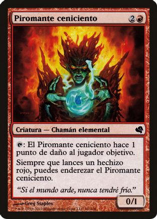 Cinder Pyromancer (Spanish) - "Piromante ceniciento" - Magic ...