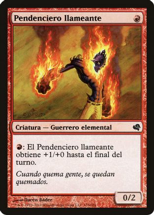 Flamekin Brawler (Spanish) - "Pendenciero llameante" - Magic ...
