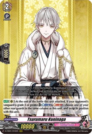Tsurumaru Kuninaga - D-TB01: Touken Ranbu -ONLINE- 2021 - Cardfight Vanguard