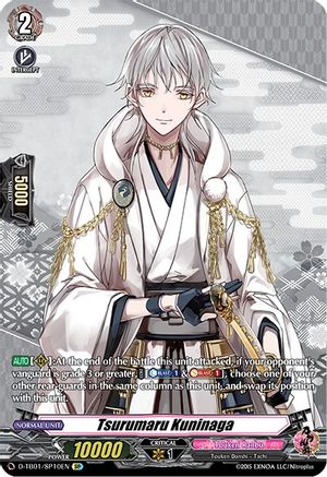 Tsurumaru Kuninaga (SP) - D-TB01: Touken Ranbu -ONLINE- 2021 - Cardfight Vanguard