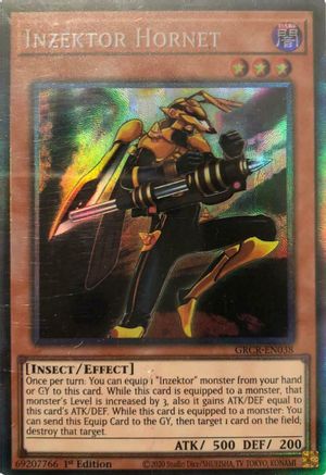 Inzektor Hornet (CR) - The Grand Creators - YuGiOh