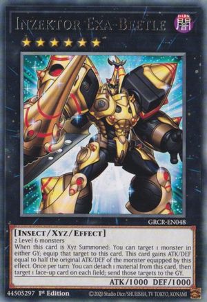 Inzektor Exa-Beetle - The Grand Creators - YuGiOh