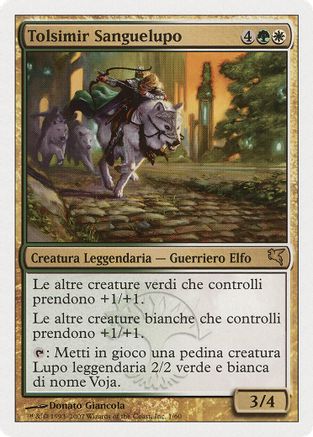 Tolsimir Wolfblood (Italian) - "Tolsimir Sanguelupo" - Magic ...