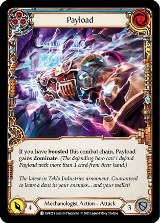 Payload (Blue) - Everfest - Flesh and Blood TCG