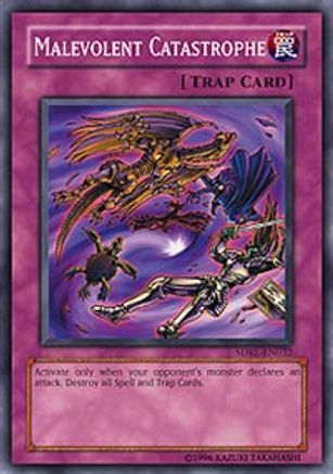 Malevolent Catastrophe - Structure Deck: Rise of the Dragon Lords - YuGiOh