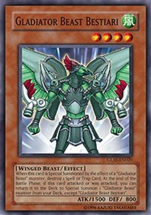 Gladiator Beast Bestiari - Gladiator's Assault - YuGiOh