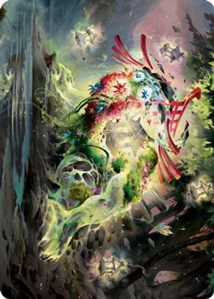 Go-Shintai of Life's Origin Art Card - Art Series: Kamigawa: Neon ...