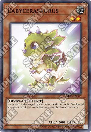 Babycerasaurus - OTS Tournament Pack 18 - YuGiOh