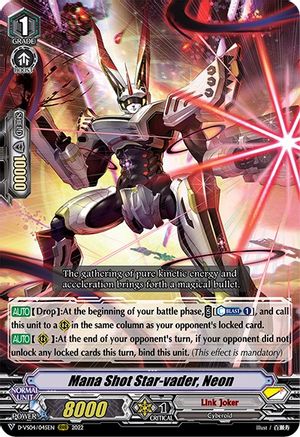 Mana Shot Star-vader, Neon - D-VS04: V Clan Collection Vol.4 - Cardfight Vanguard