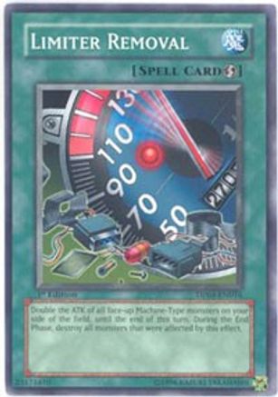 Limiter Removal - Duelist Pack 4: Zane Truesdale - YuGiOh