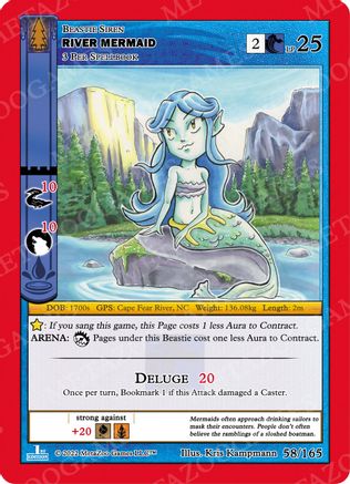 River Mermaid - Wilderness: First Edition - MetaZoo