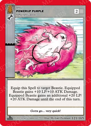 Powerup Purple - Wilderness: First Edition - MetaZoo