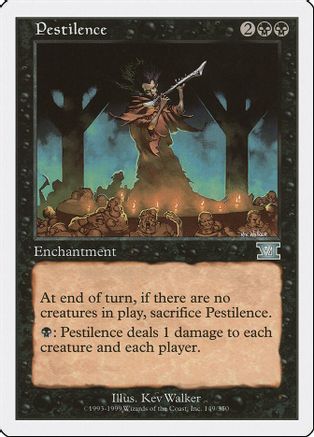 Pestilence - Classic Sixth Edition - Magic: The Gathering