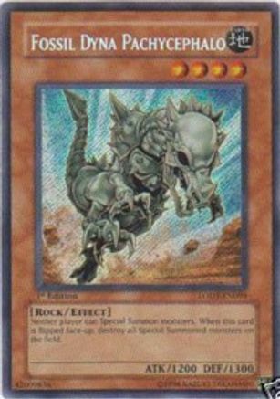 Fossil Dyna Pachycephalo - Light of Destruction - YuGiOh