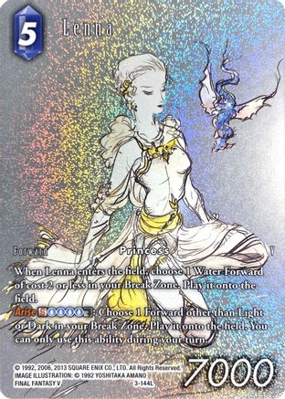 Lenna (Full Art Reprint) - Emissaries of Light - Final Fantasy TCG