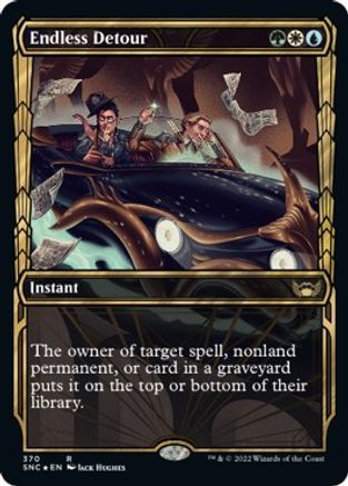 Endless Detour (Gilded Foil) - Streets of New Capenna - Magic: The ...
