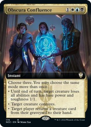 Obscura Confluence (Extended Art) - Commander: Streets of New Capenna ...