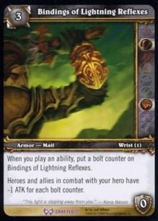 Bindings of Lightning Reflexes - CRP - WoW
