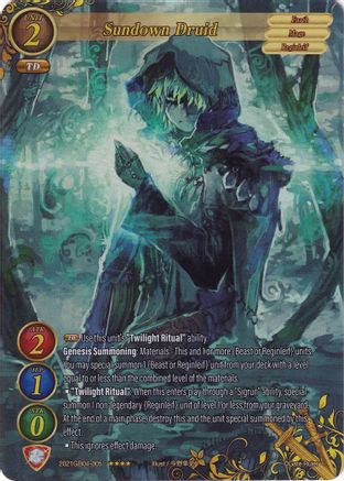 Sundown Druid (Full Art) - Become the Hero! - Gate Ruler