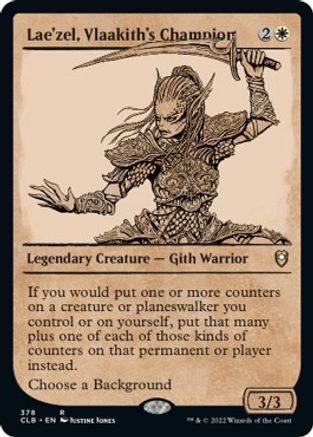 Lae'zel, Vlaakith's Champion (Showcase) - Commander Legends: Battle for ...